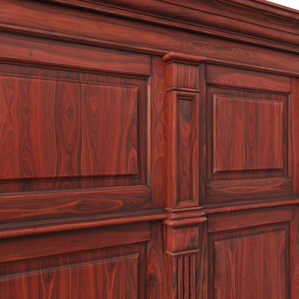 3D wooden panels wood wall model - TurboSquid 1350065