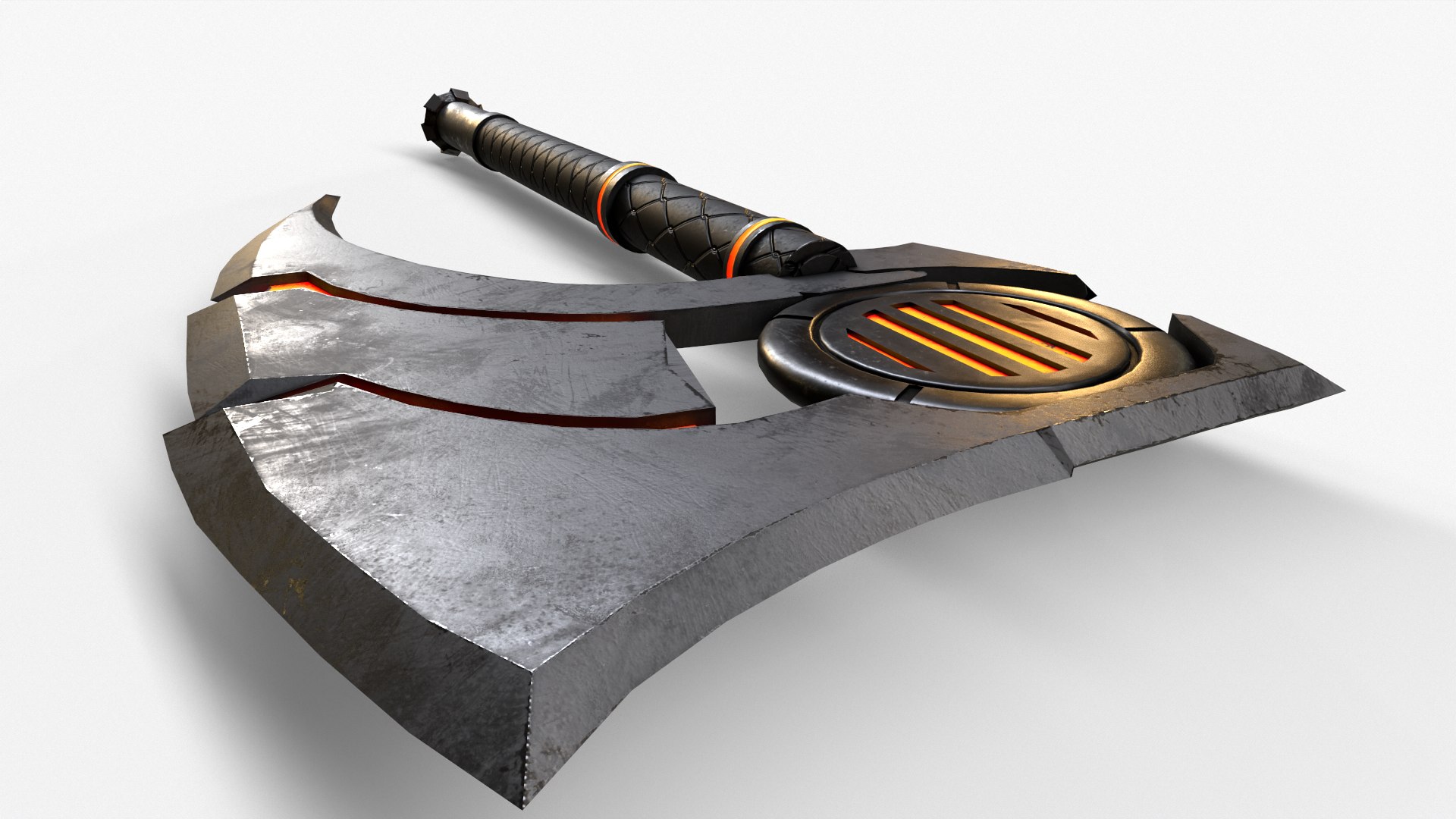 3D Sci-Fi Axe V3 - TurboSquid 1733300