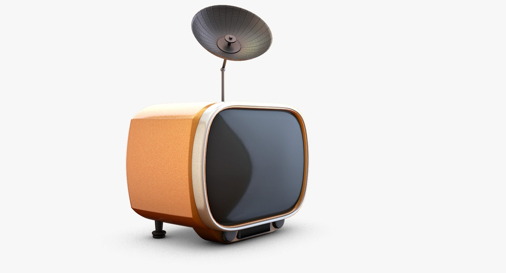 funny tv 3d model