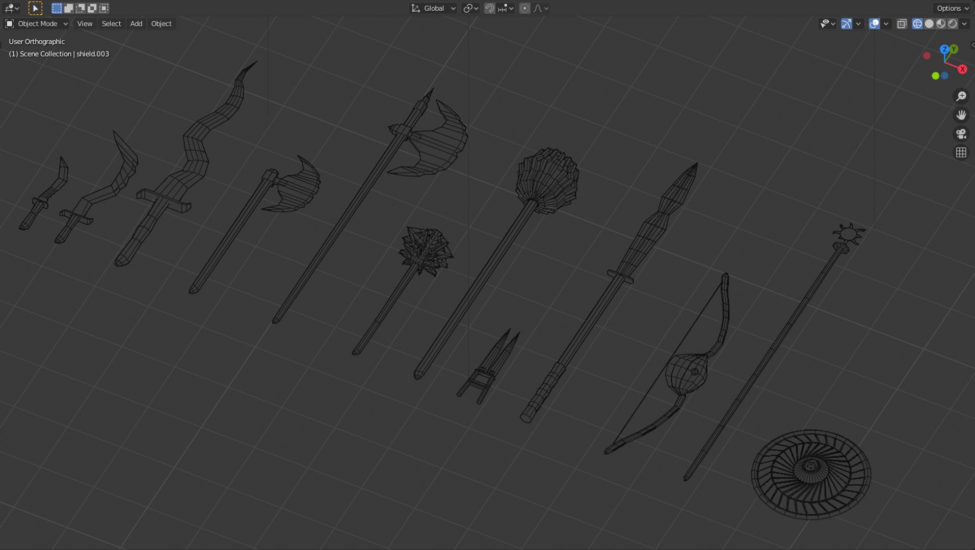 Dagger Weapon 3D Model - TurboSquid 1569014