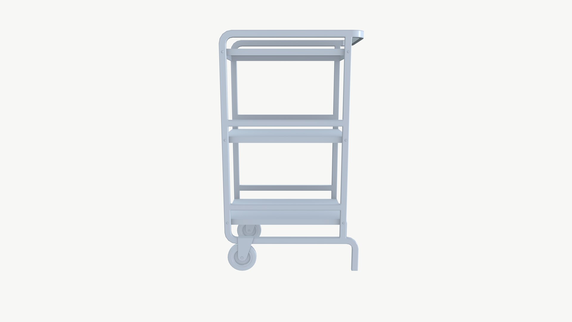 Office Cart 3D Model - TurboSquid 2336212