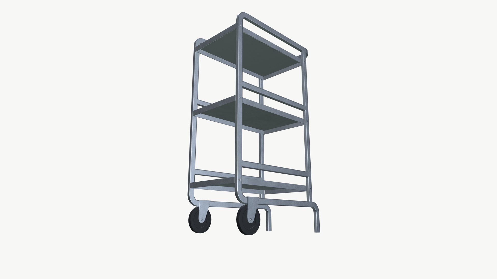 Office Cart 3D Model - TurboSquid 2336212