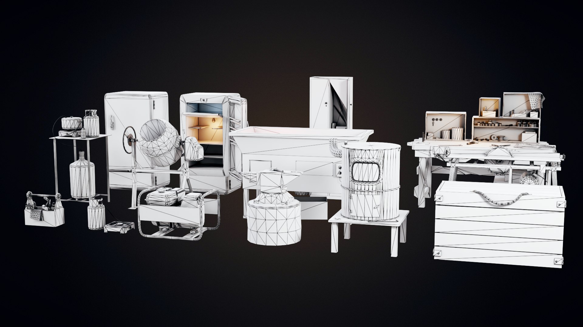 Set games unreal 3D model - TurboSquid 1657402