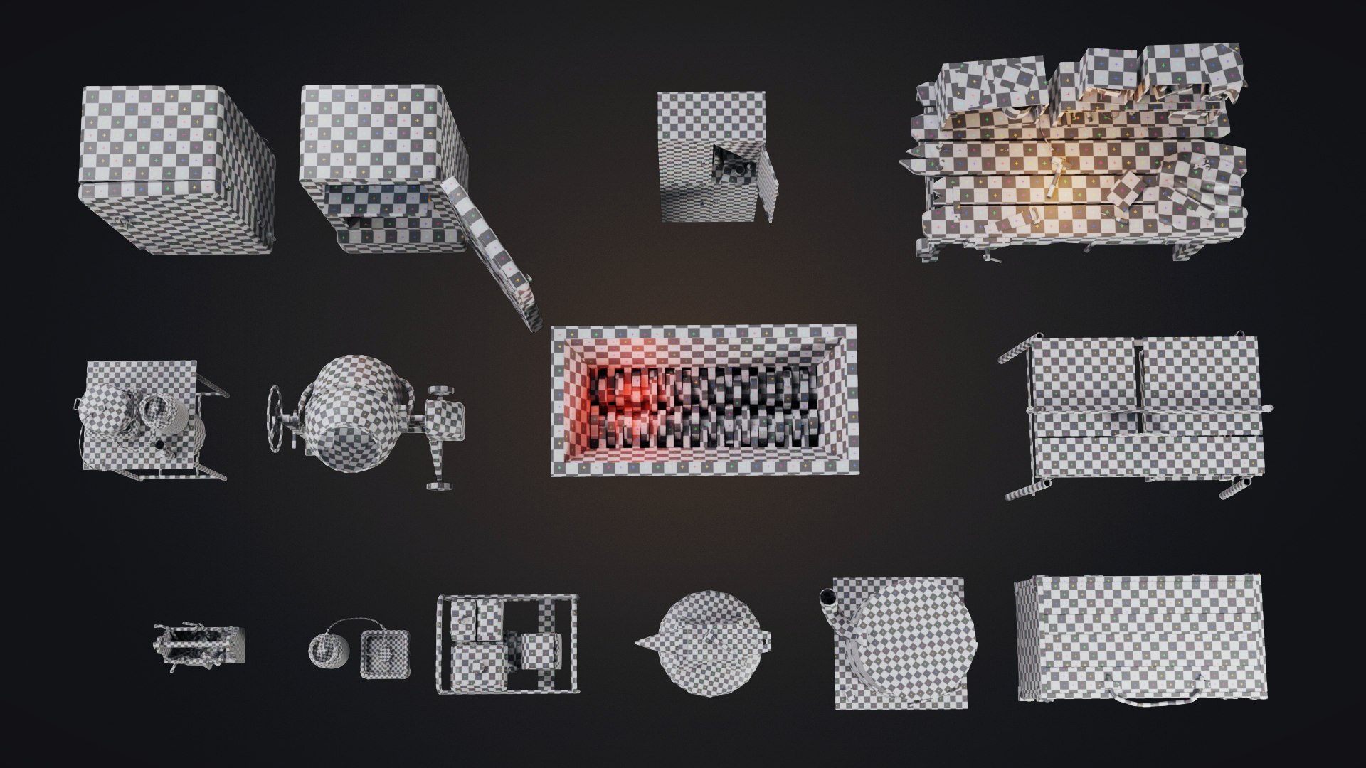 Set games unreal 3D model - TurboSquid 1657402