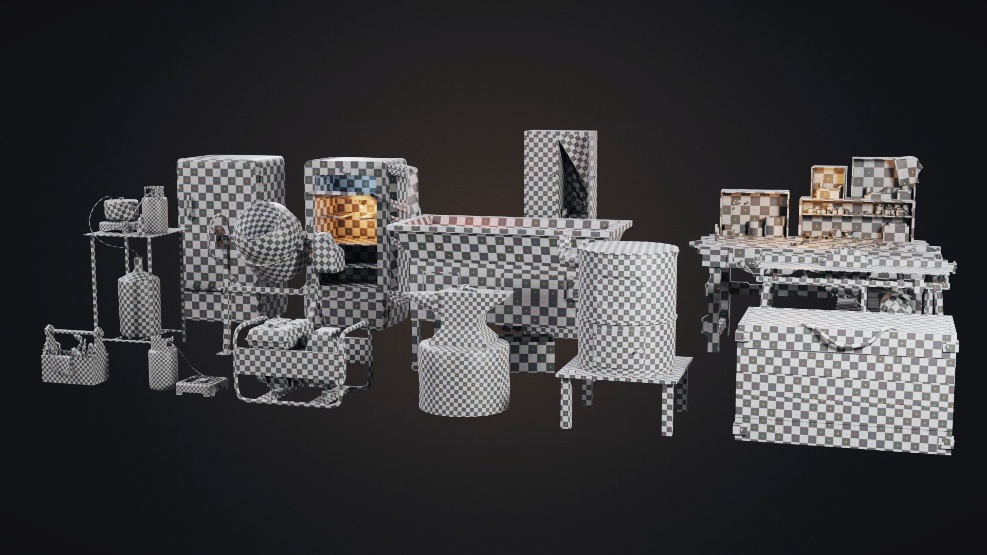 Set games unreal 3D model - TurboSquid 1657402