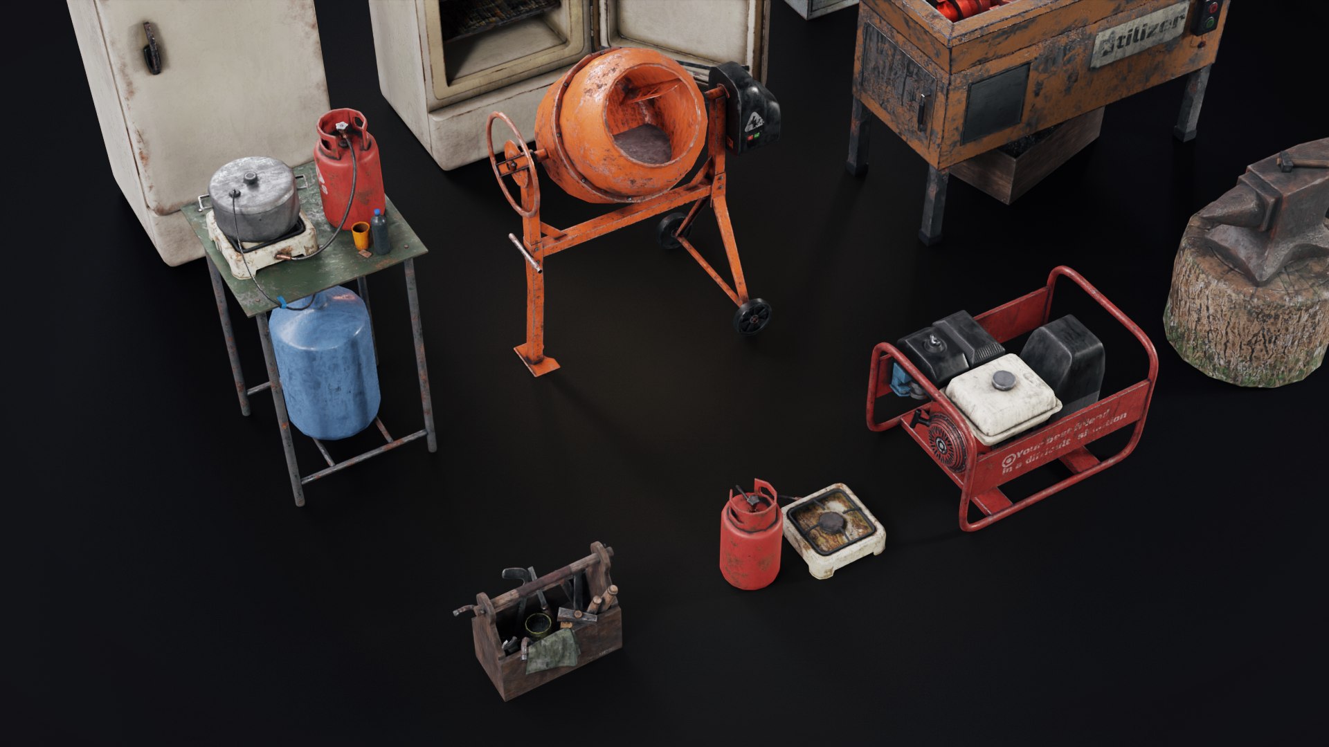 Set games unreal 3D model - TurboSquid 1657402