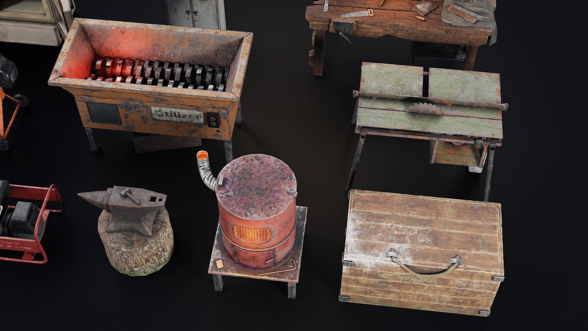 Set games unreal 3D model - TurboSquid 1657402