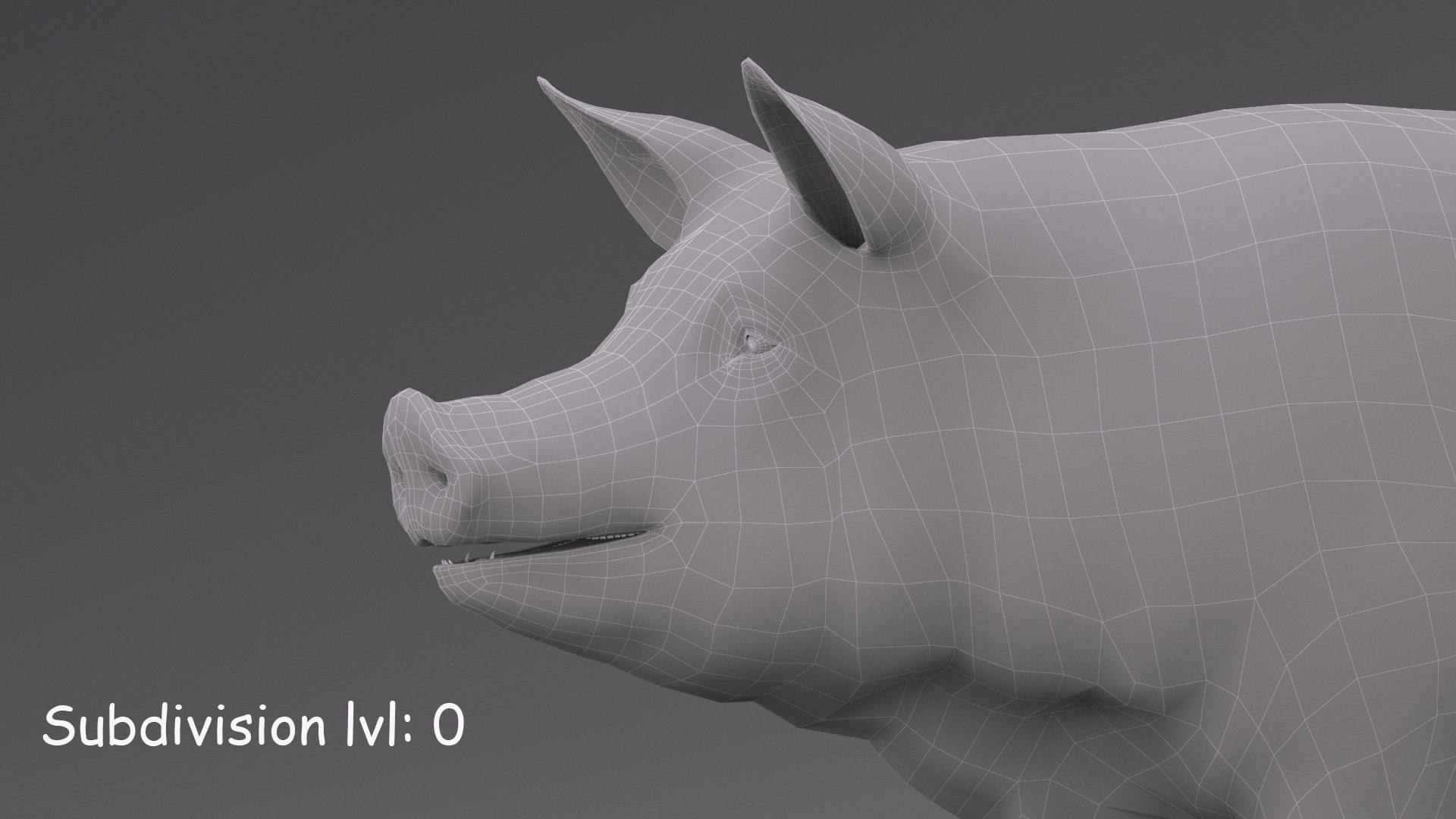 Pig 3D Model - TurboSquid 1256092