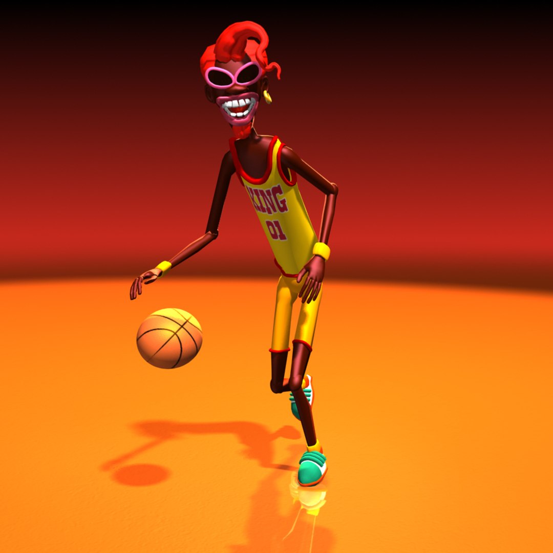 Cartoon Character Hugo 3d Model