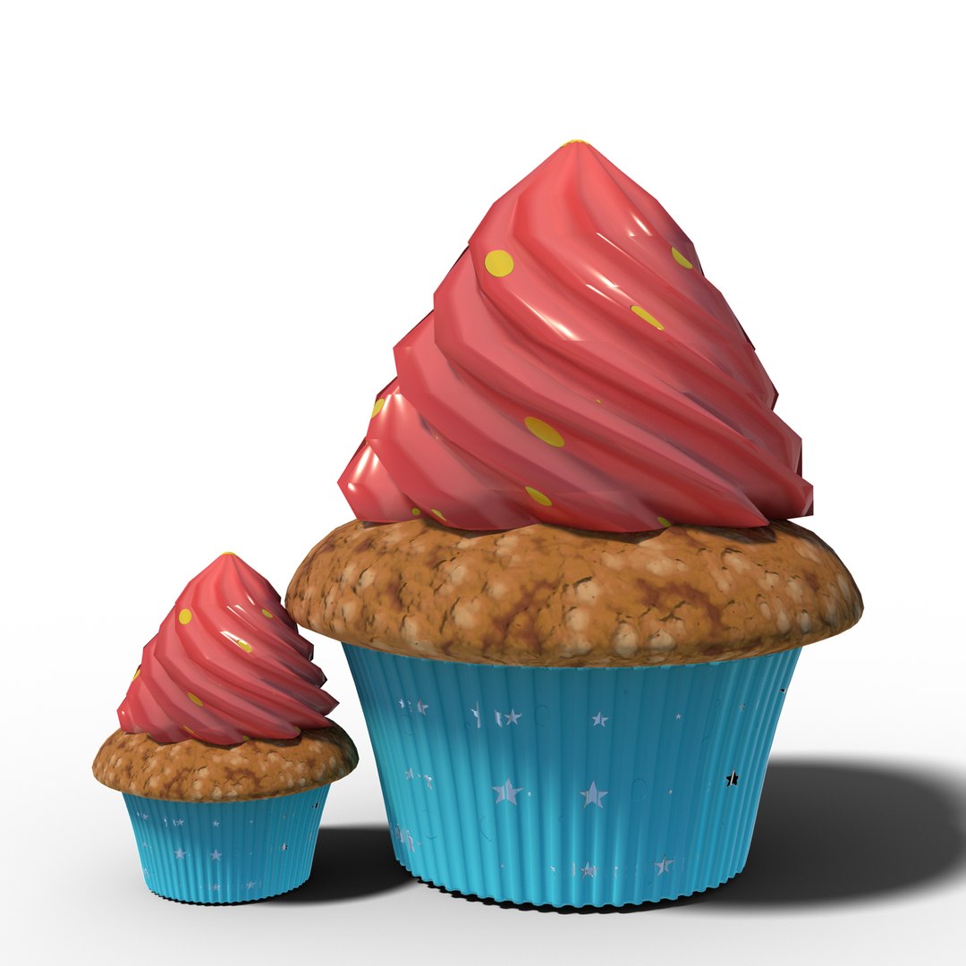 Cupcake model - TurboSquid 2086061