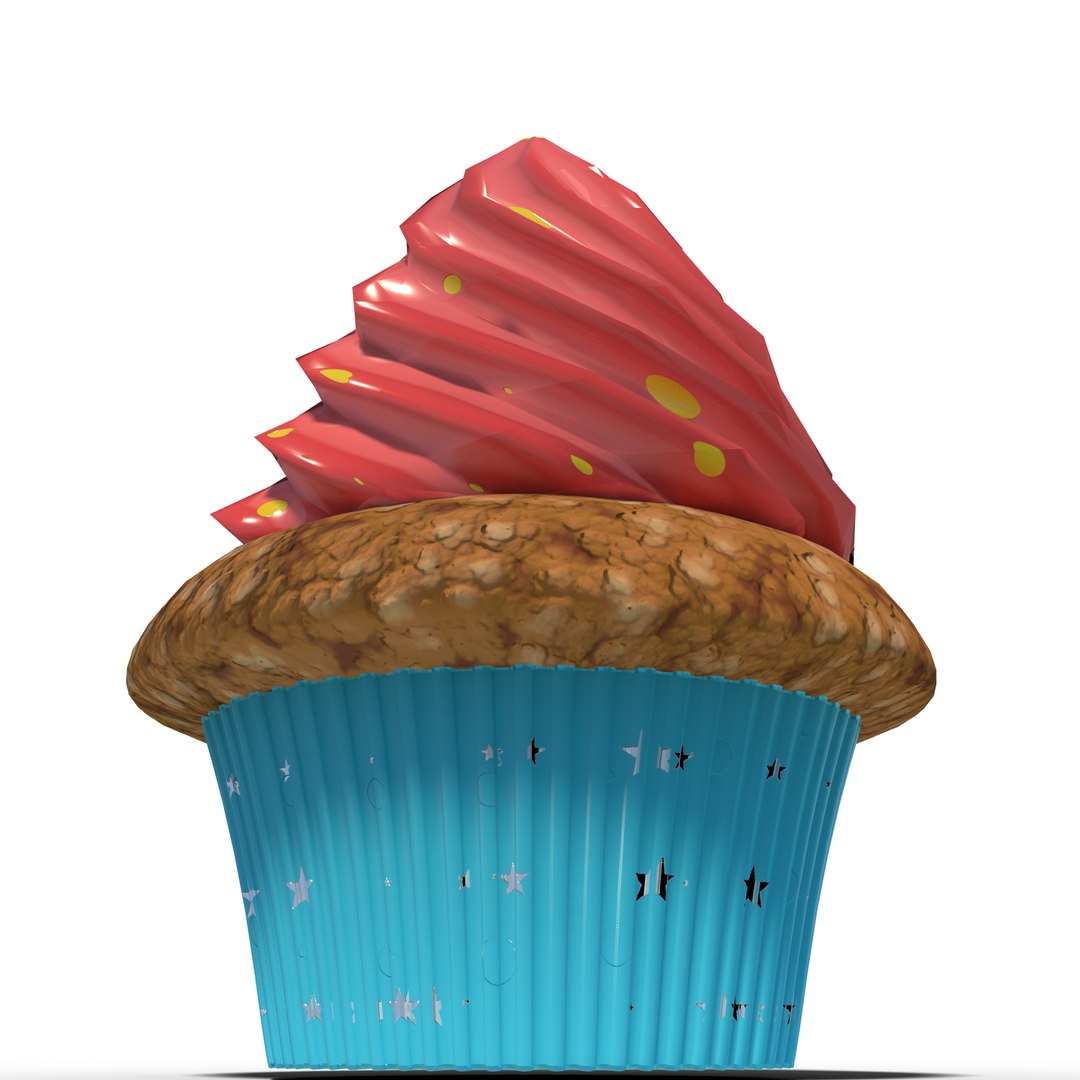Cupcake model - TurboSquid 2086061
