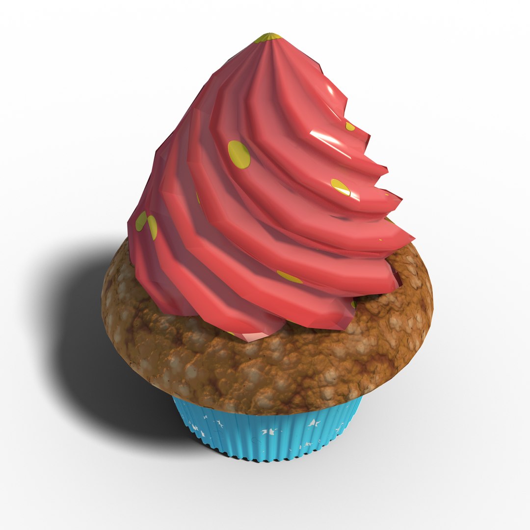 Cupcake model - TurboSquid 2086061