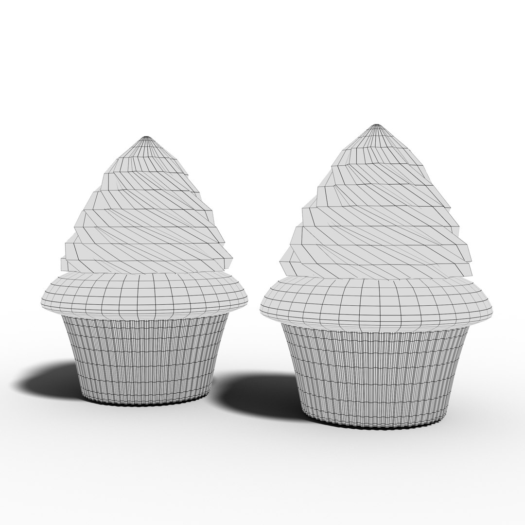 Cupcake model - TurboSquid 2086061
