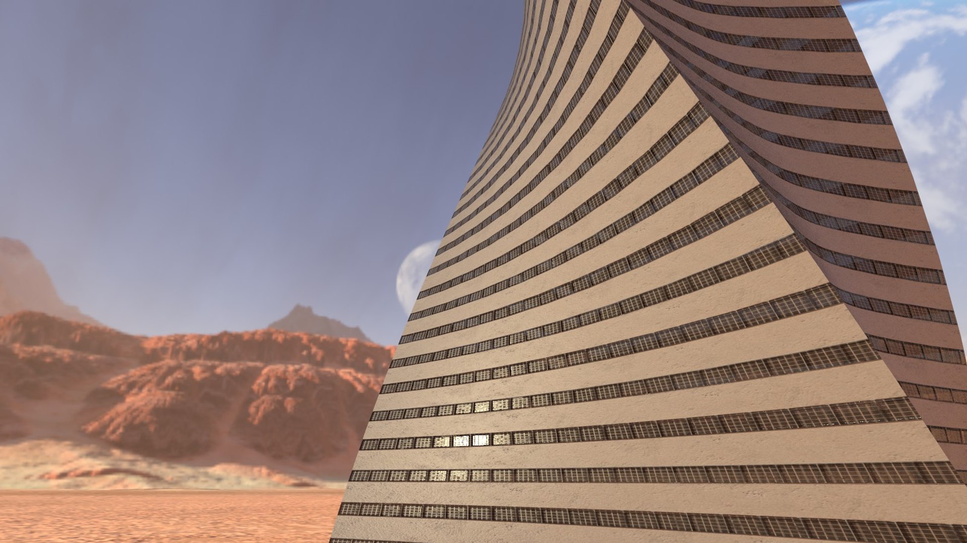 Post Apocalyptic Building 3D - TurboSquid 1553336