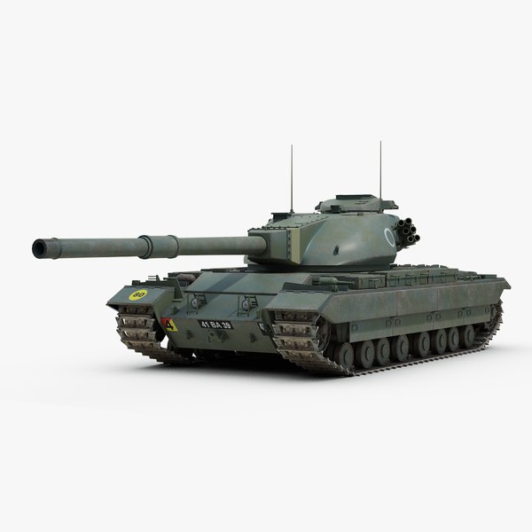 3d post conqueror heavy tank model