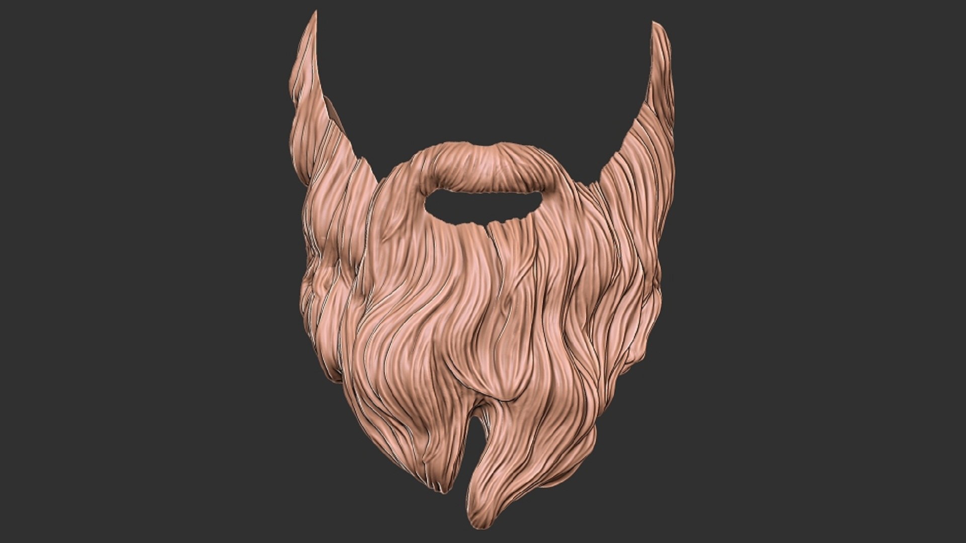 Beard 3 3D Model - TurboSquid 1815421