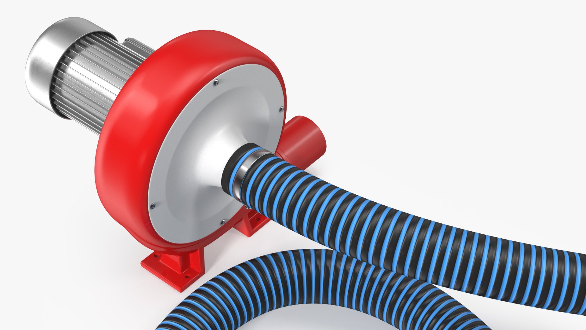 3D Exhaust Fume Extraction System Single Duct Rigged model - TurboSquid ...