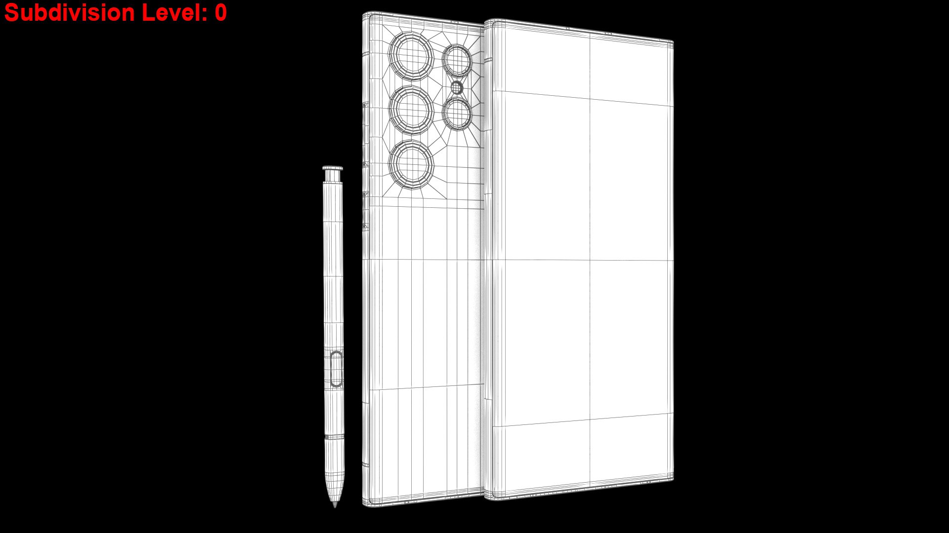 Samsung Galaxy S23 Ultra Graphite Model - TurboSquid 2037454
