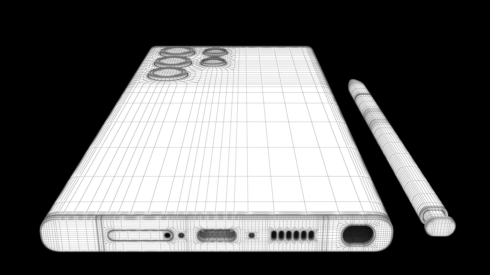 Samsung Galaxy S23 Ultra Graphite Model - TurboSquid 2037454