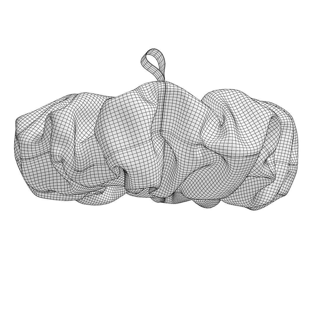3D Scrunchie model - TurboSquid 2056895
