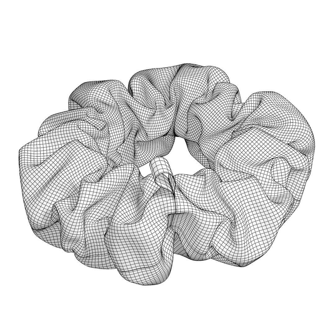 3D Scrunchie model - TurboSquid 2056895