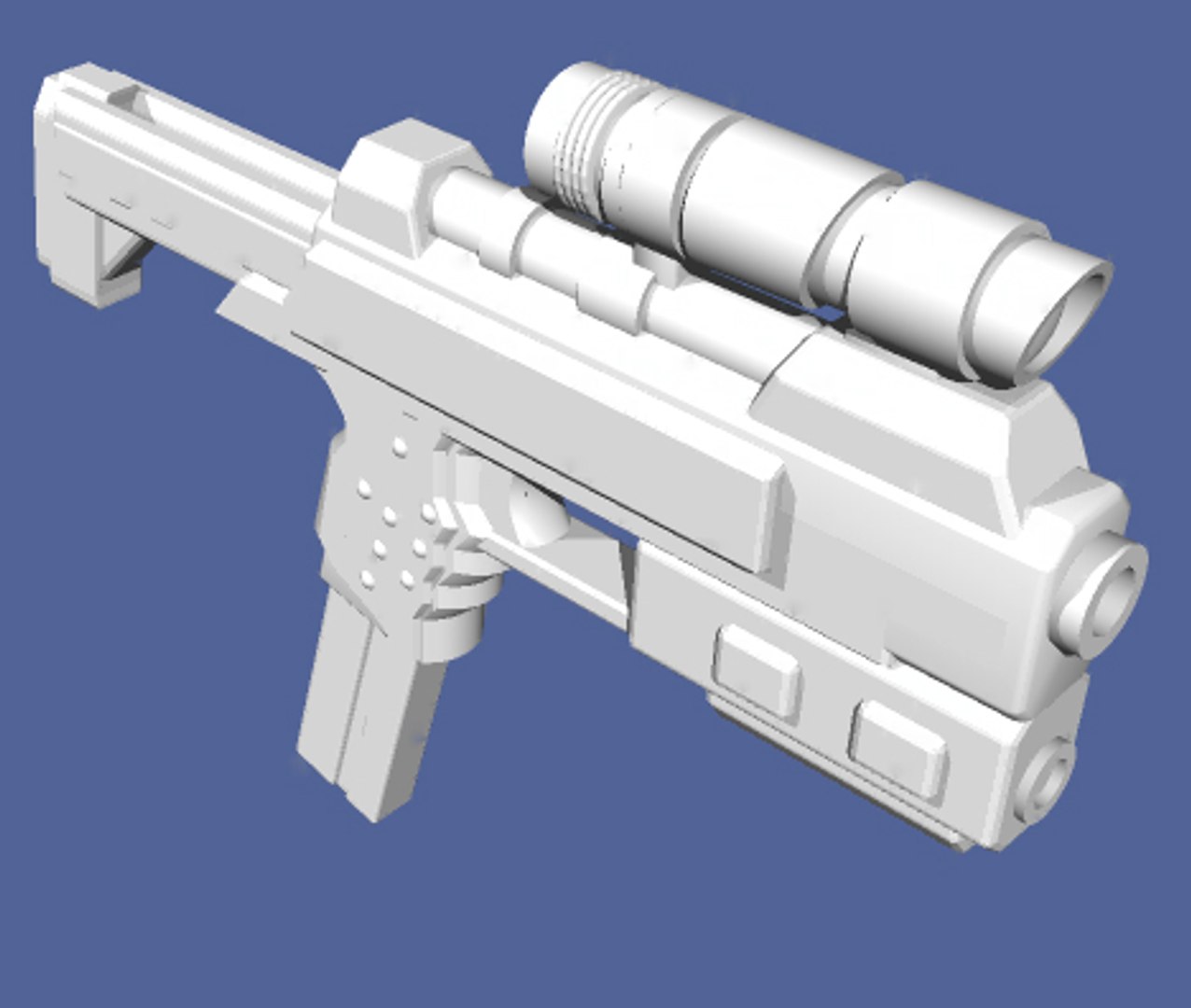 3d light smg model