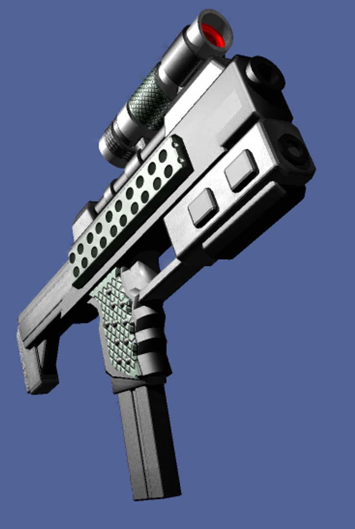 3d light smg model