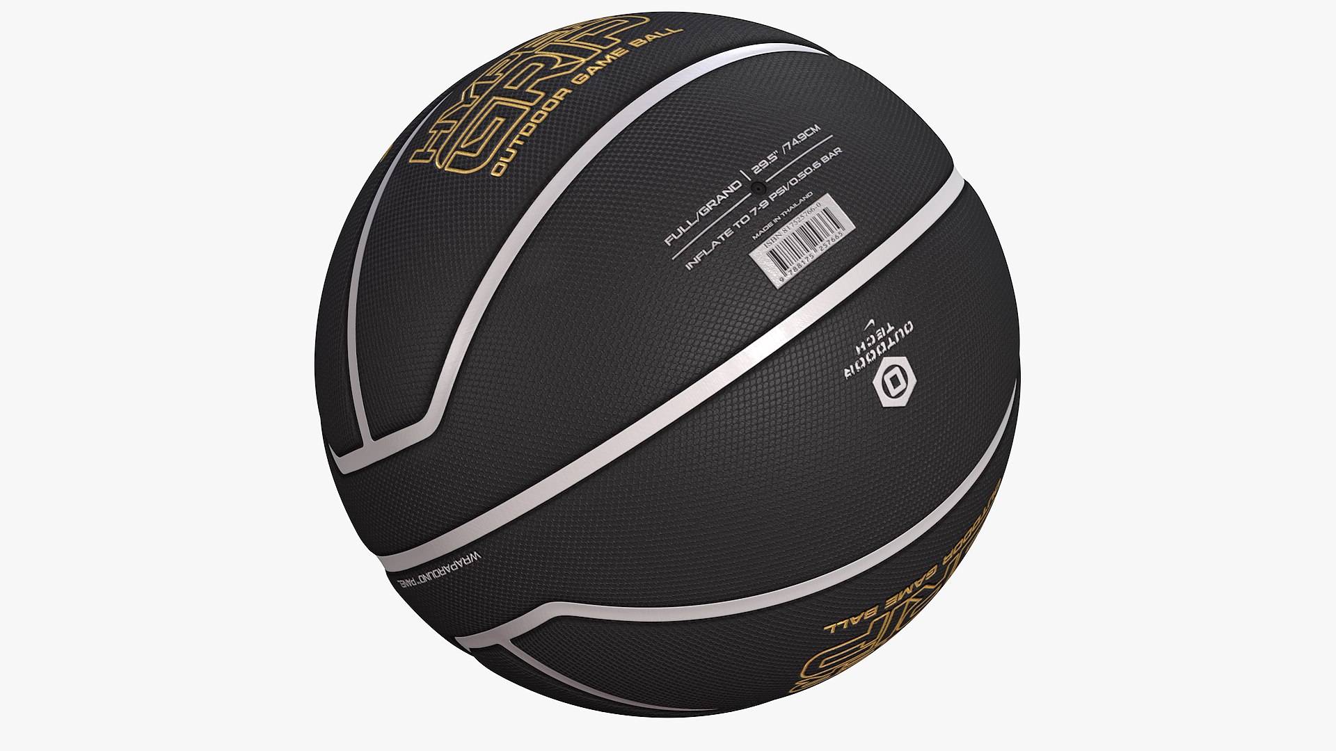 Nike Jordan Hyper Grip Outdoor Basketbal Ball 8K model - TurboSquid 2040687