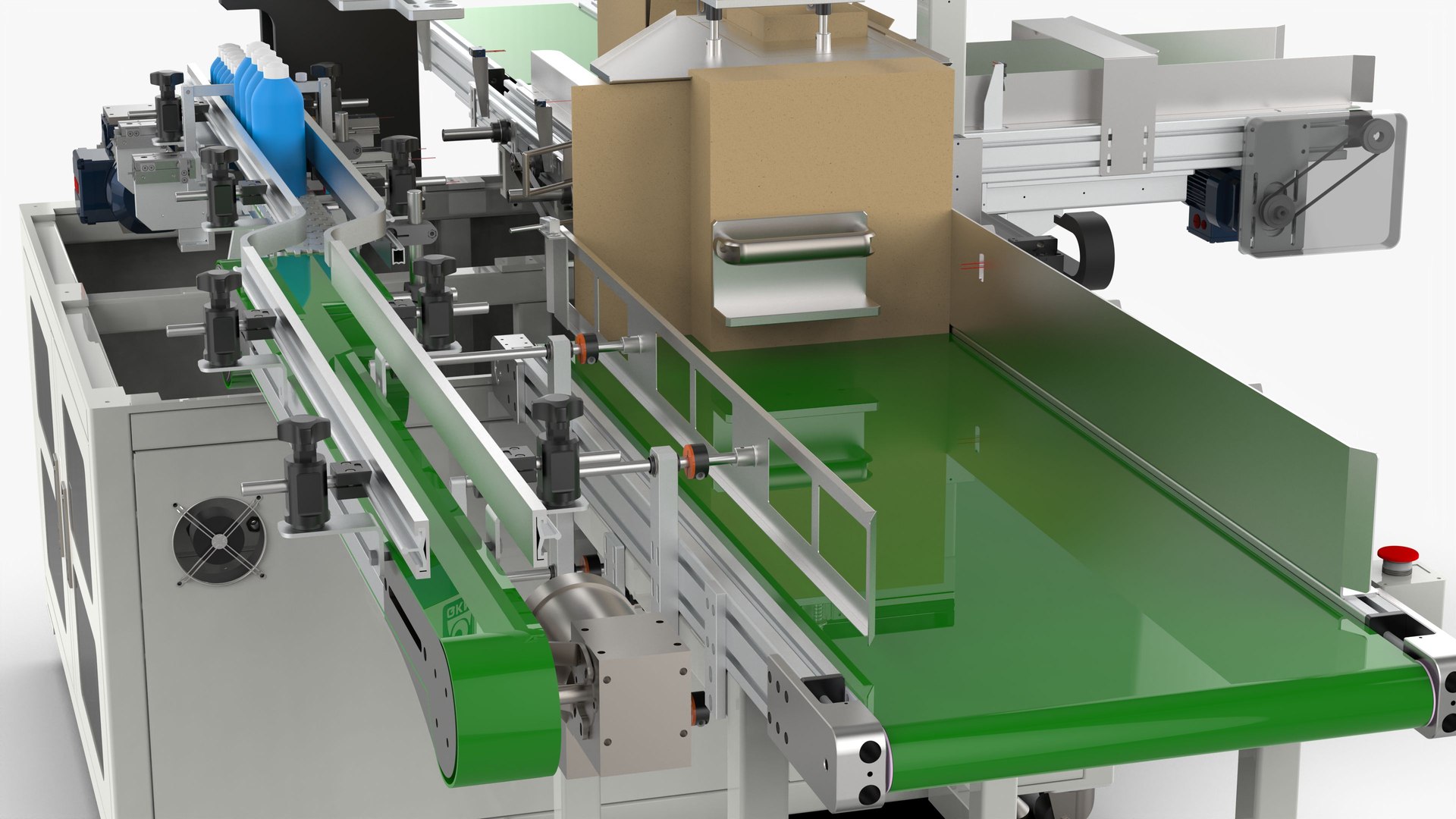 3D Automatic Unpacking And Packing Medicine Bottles Machine ...