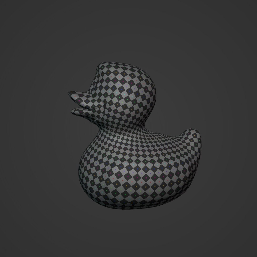 3D Model Cartoon Duck - TurboSquid 1790044