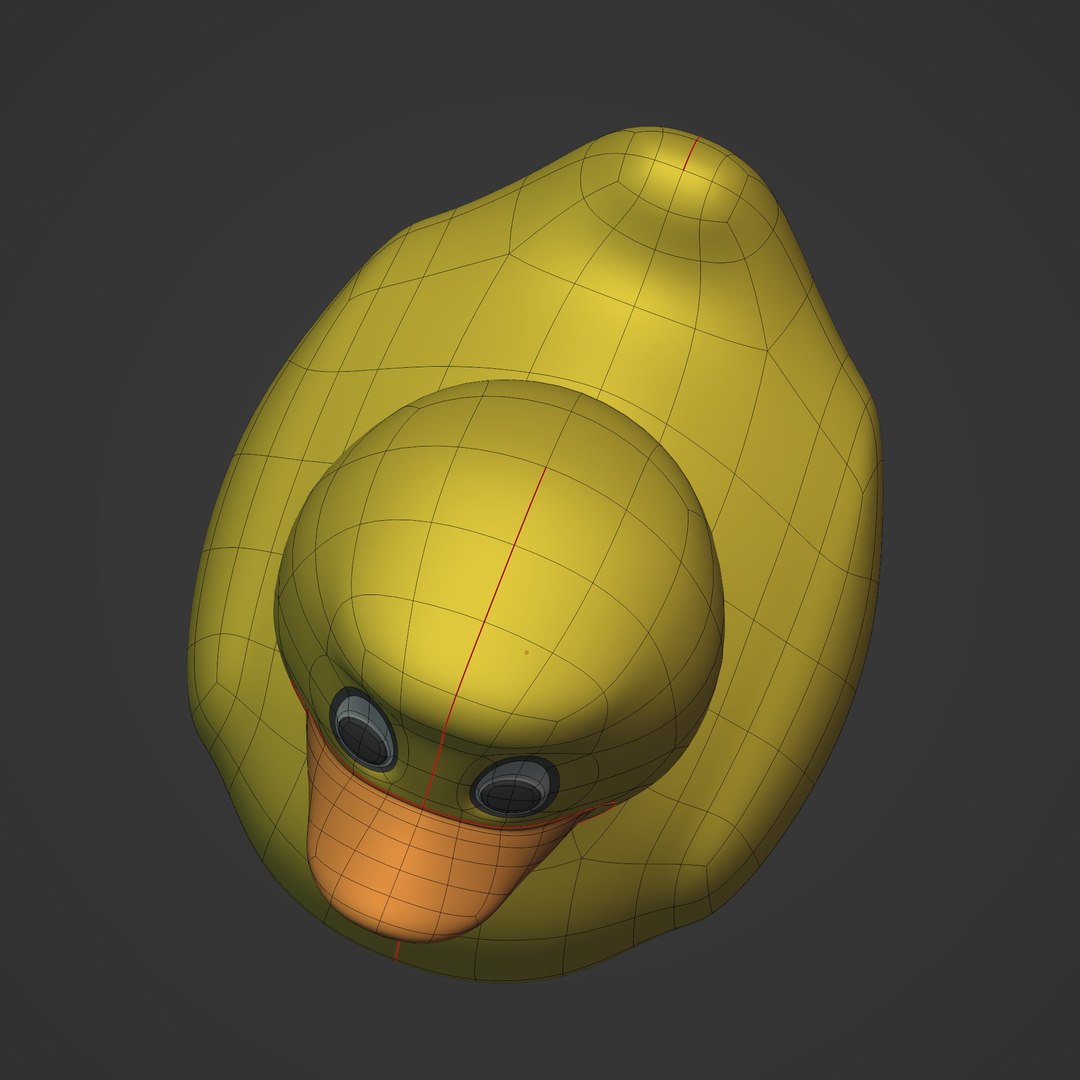 3D Model Cartoon Duck - TurboSquid 1790044