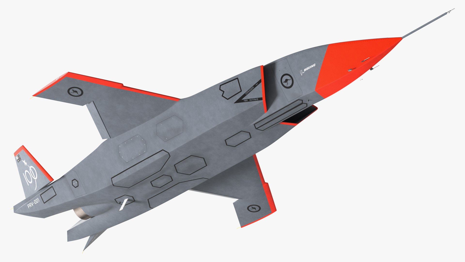 Boeing MQ-28 Ghost Bat Rigged 3D Model - TurboSquid 1957825