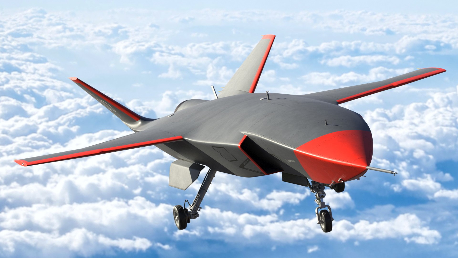 Boeing MQ-28 Ghost Bat Rigged 3D Model - TurboSquid 1957825