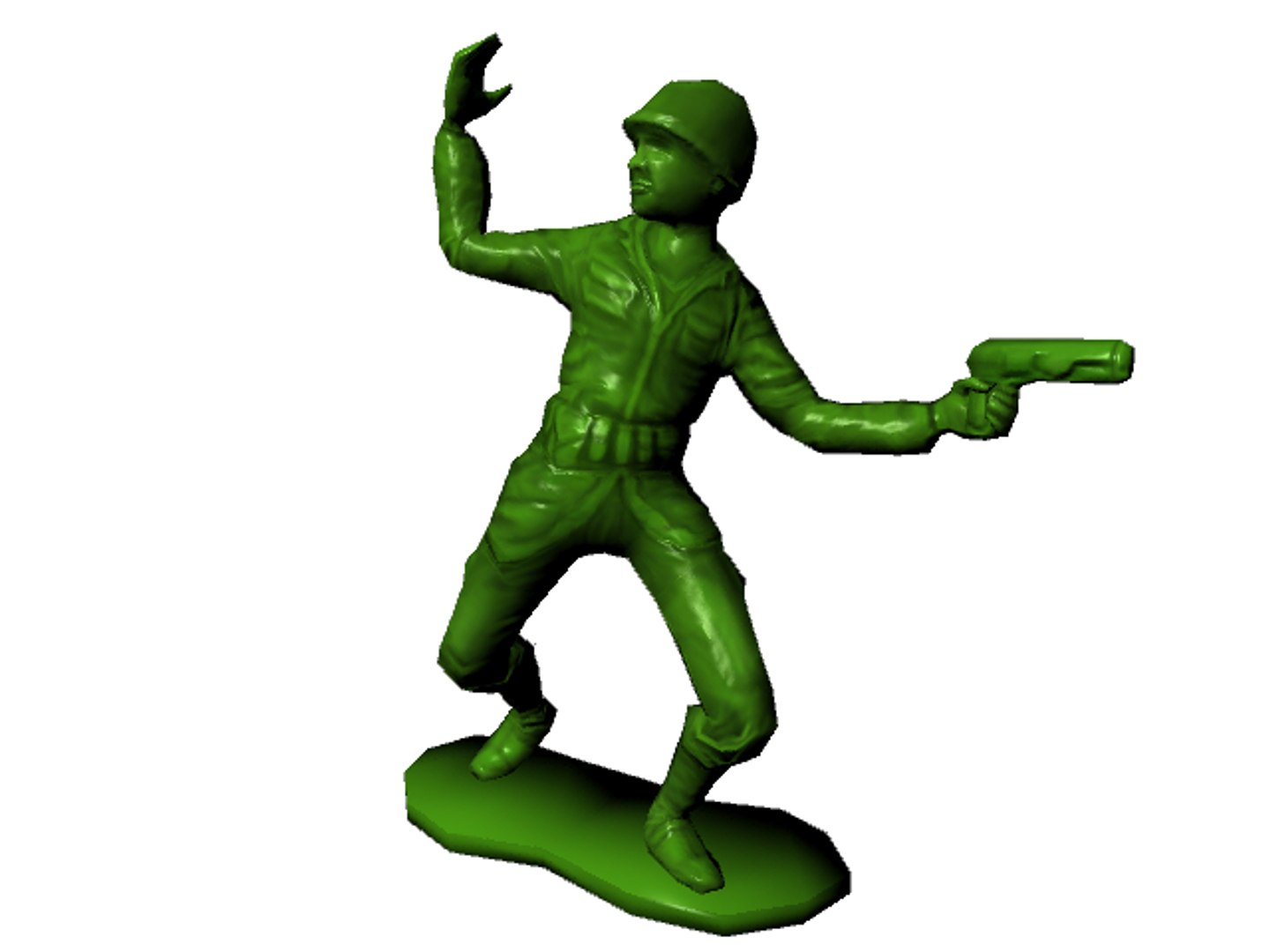 3ds max plastic army man