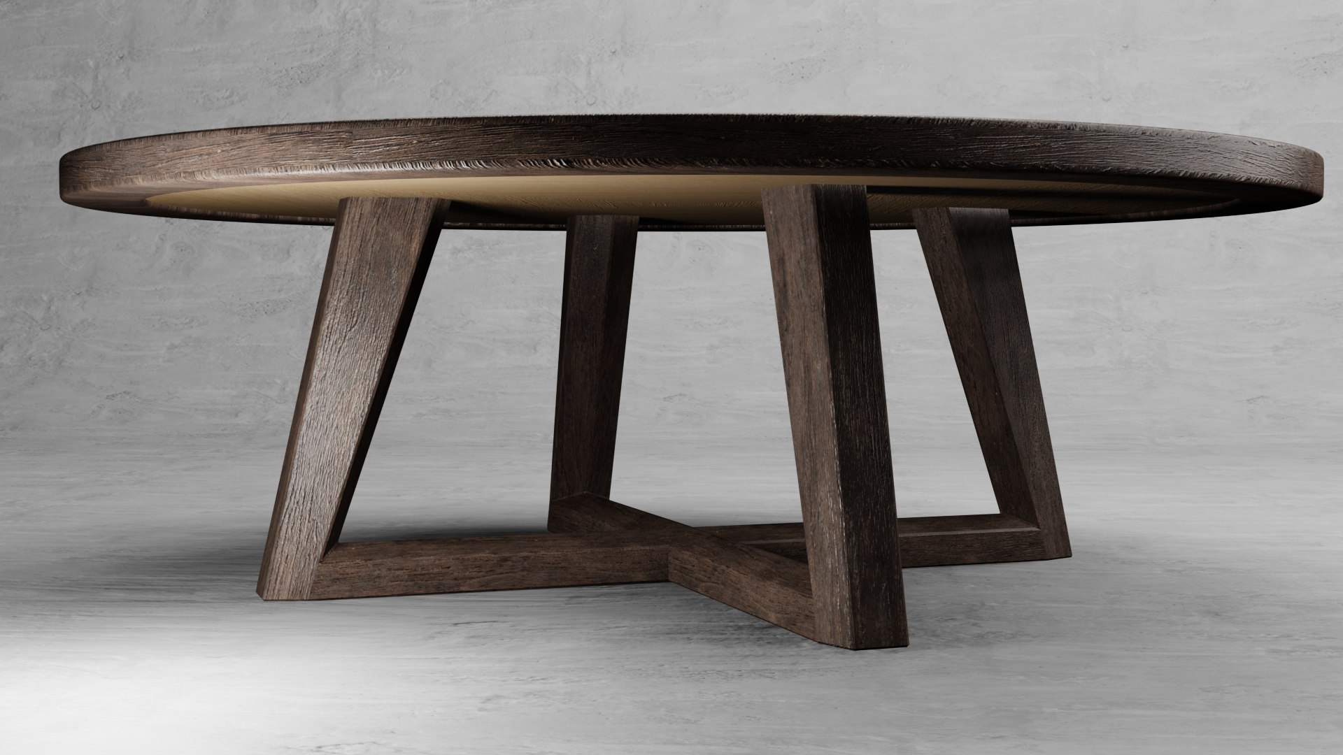 3D Model Wooden Table - TurboSquid 2185088