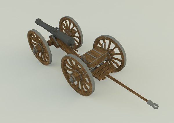 modelo 3d Assembly cannon 3D model - TurboSquid 2038488
