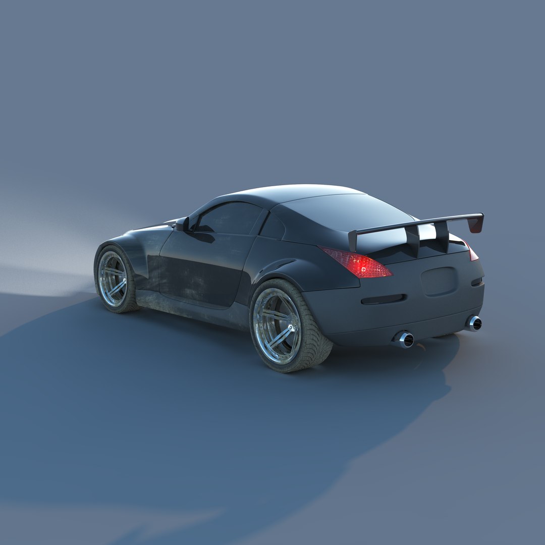 Nissan 350 Z 3d Max