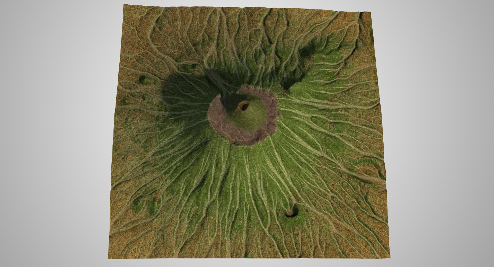 Tyatya Volcano 3D Model - TurboSquid 1246454