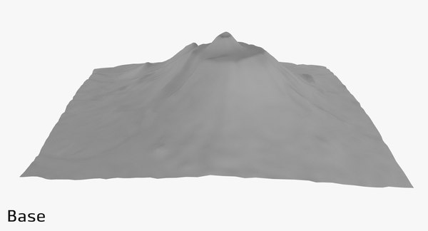 Tyatya volcano 3D model - TurboSquid 1246454