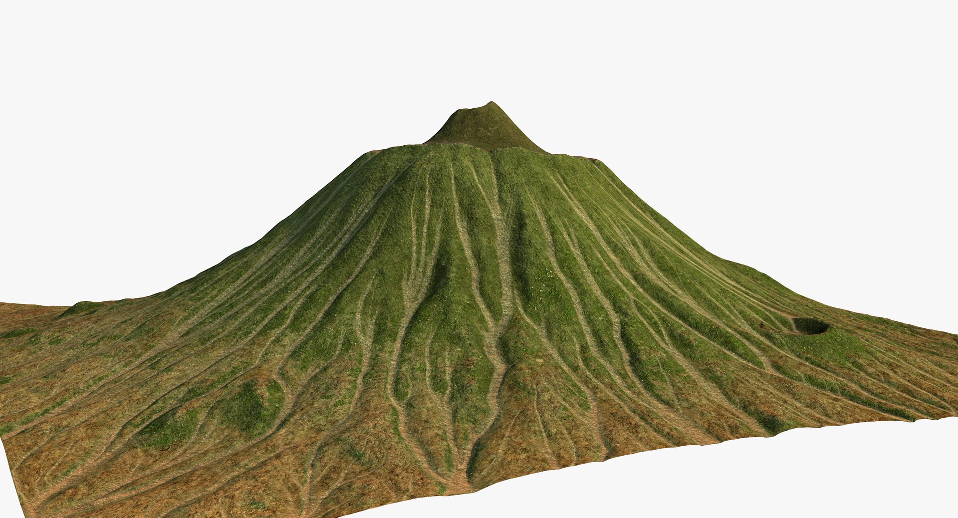 Tyatya Volcano 3D Model - TurboSquid 1246454