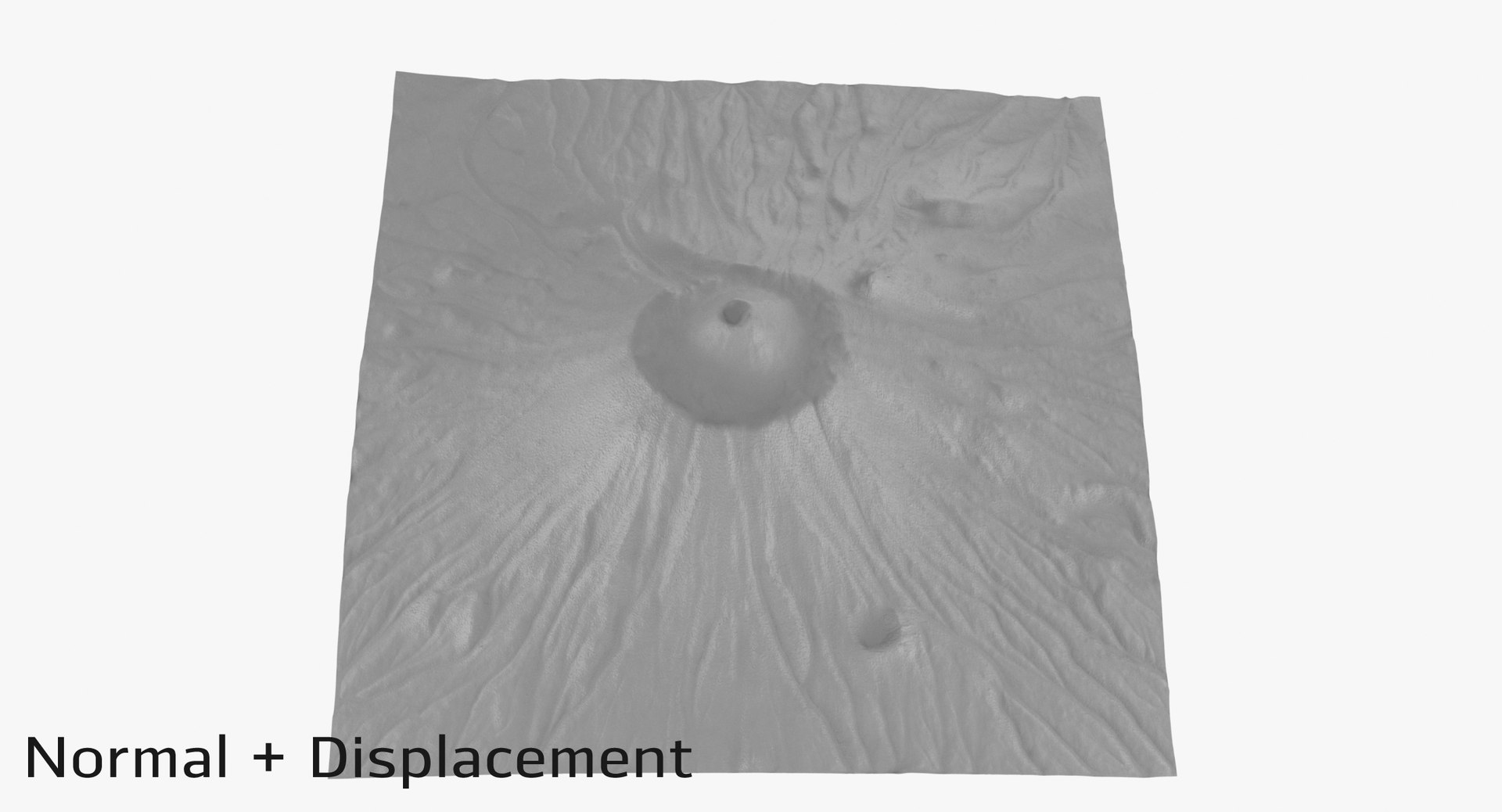 Tyatya Volcano 3D Model - TurboSquid 1246454