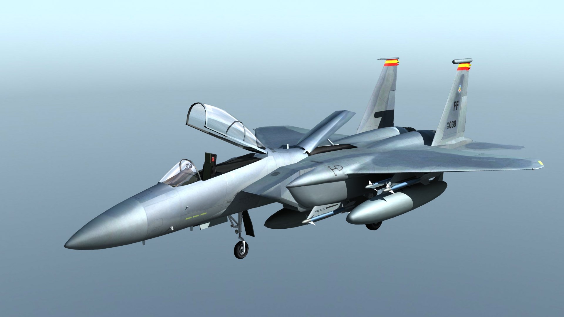 3D F15 C Model - TurboSquid 1301677