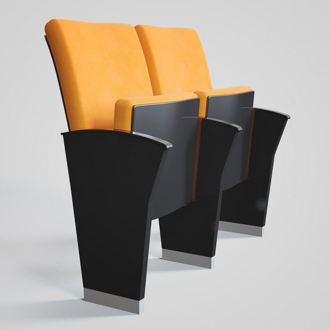 Theater Chair 3d Model