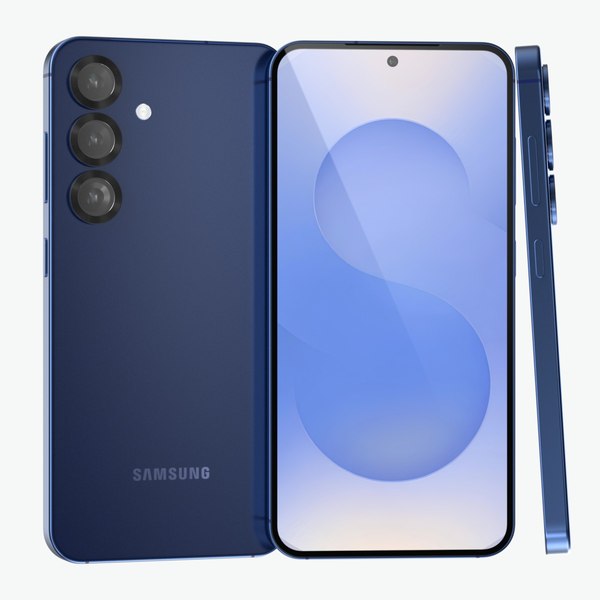 modelo 3d Samsung Galaxy S25 Azul Medianoche - TurboSquid 2342185