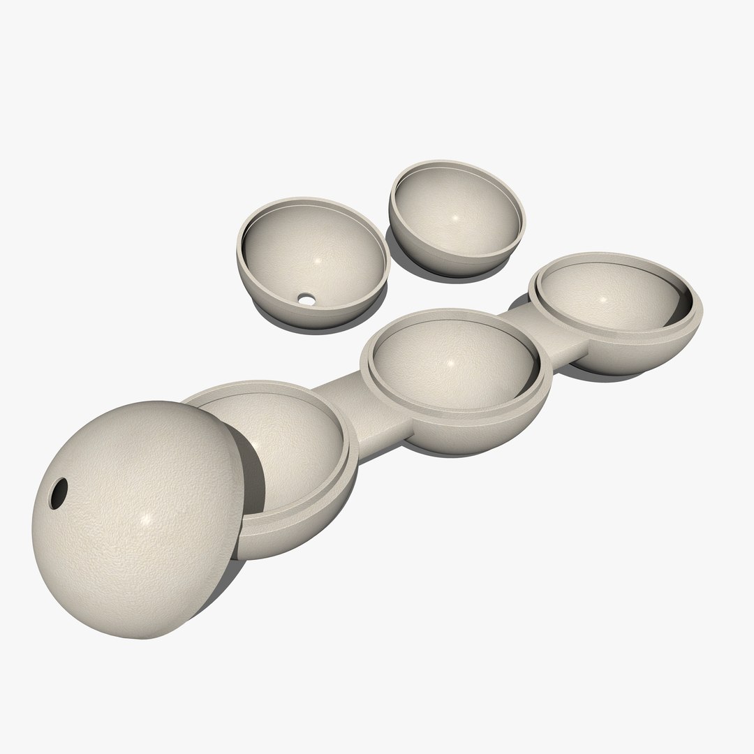 3d Ice Ball Mold Model
