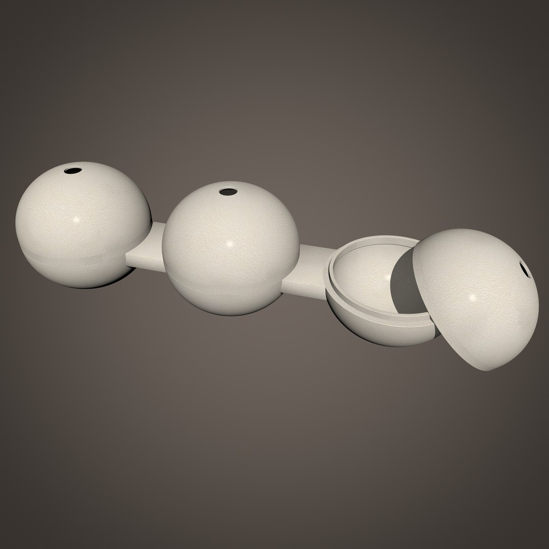3d Ice Ball Mold Model