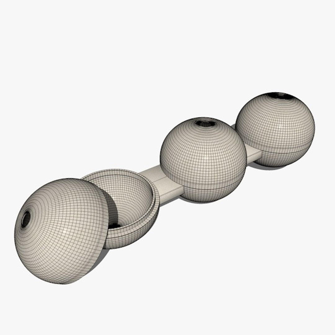 3d Ice Ball Mold Model