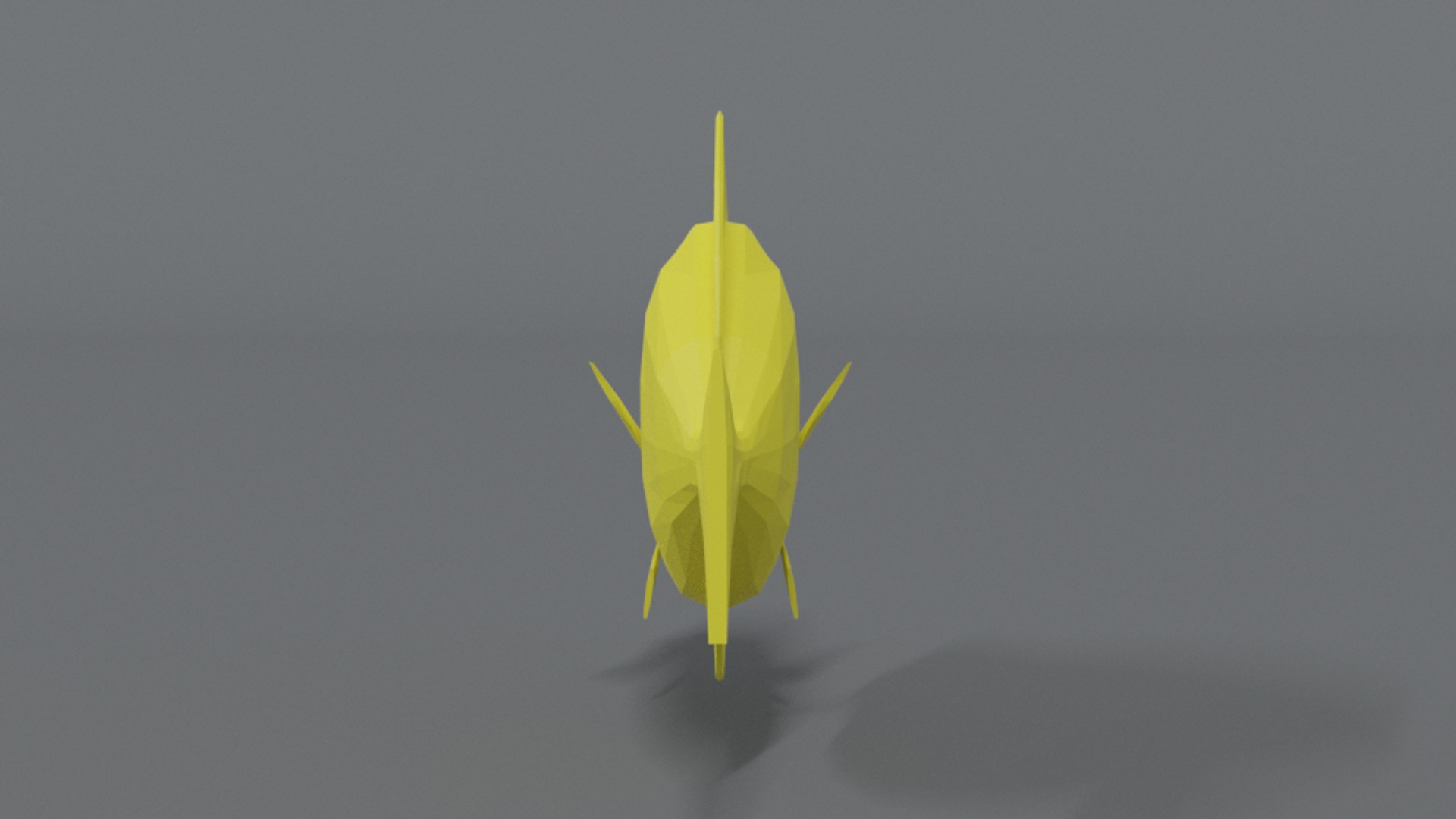 Yellow tang fish 3D model - TurboSquid 1562226
