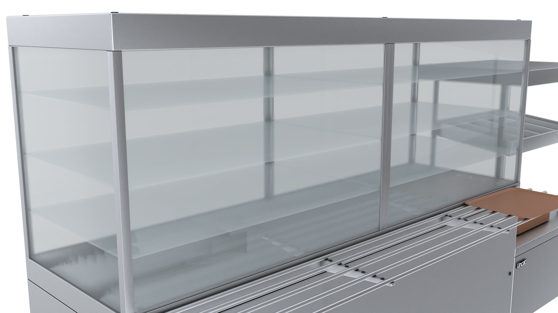 3D Model Glass Front Deli Counter - TurboSquid 2277207