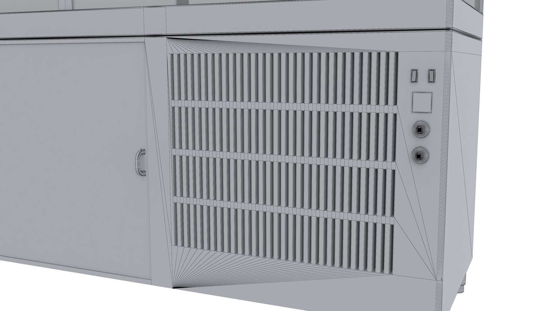 3D Model Glass Front Deli Counter - TurboSquid 2277207